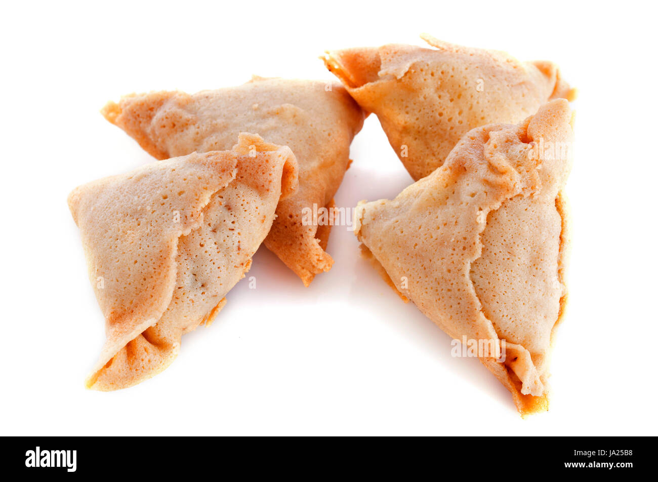 food, aliment, studio, pastry, indian, isolated, four, triangular ...