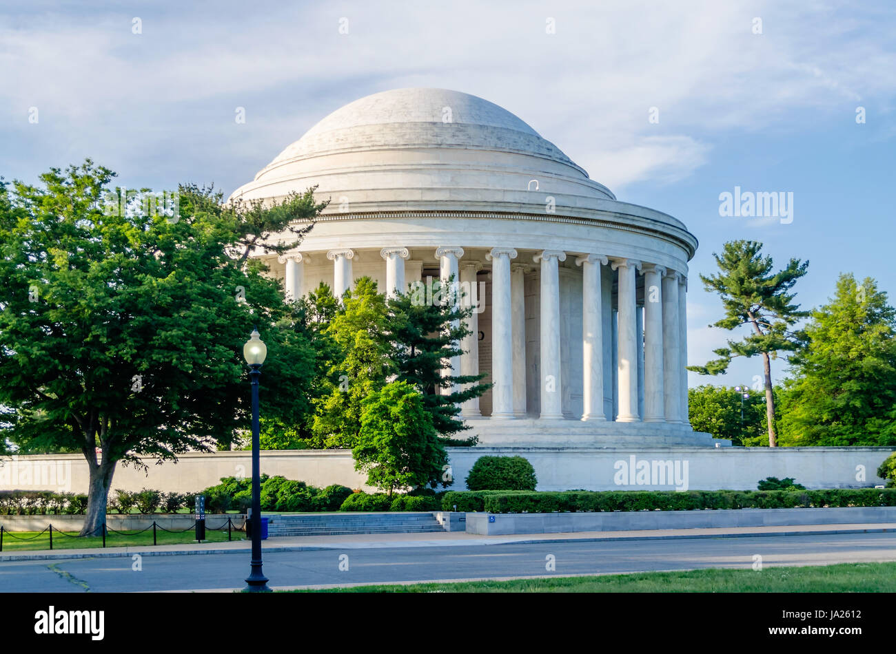temple, monument, memorial, usa, colonnade, blue, beautiful ...