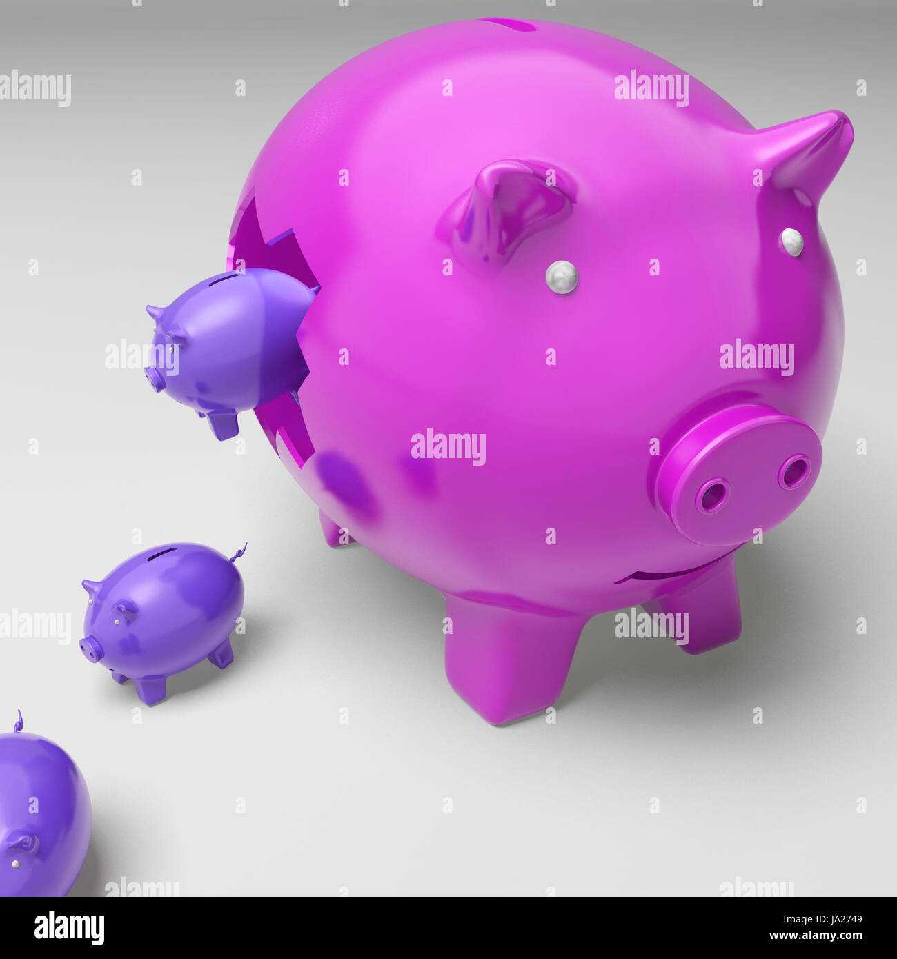 bank, lending institution, save, broken, crash, account, piggybank ...
