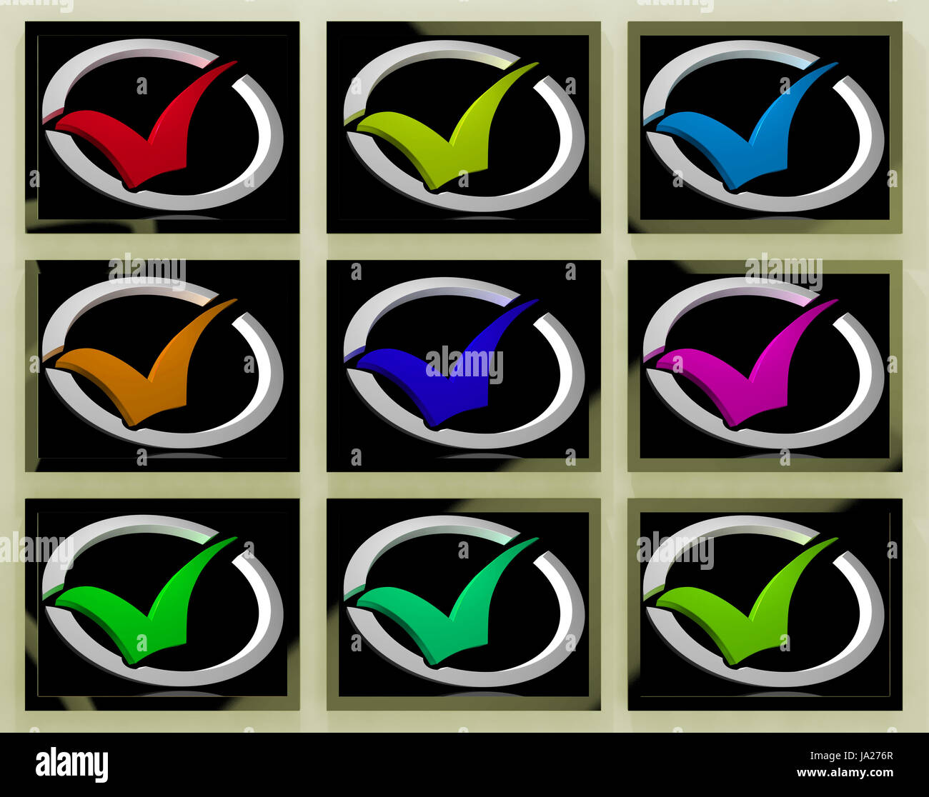 Correct mark hi-res stock photography and images - Alamy