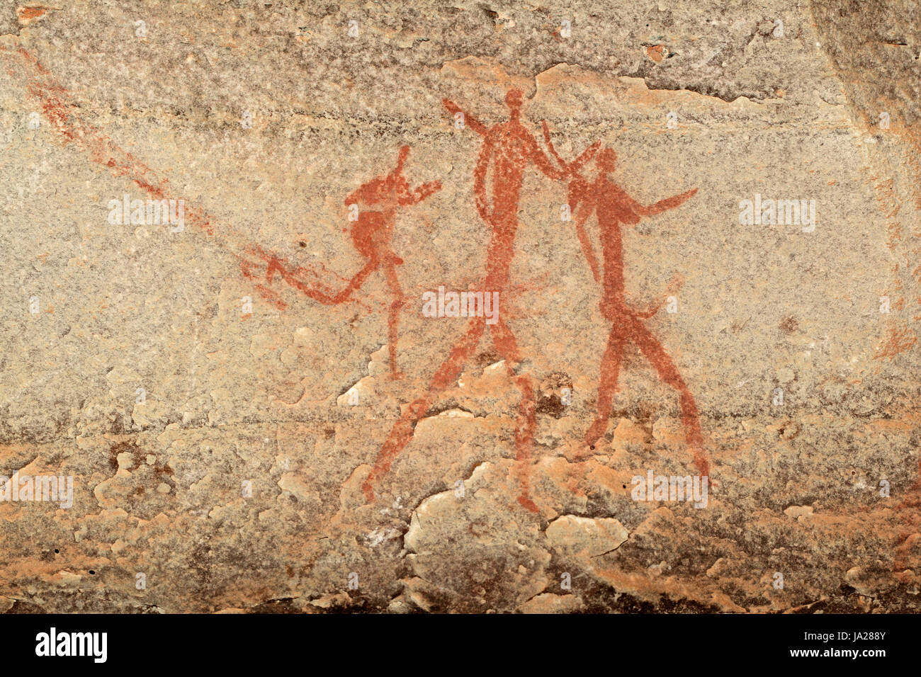 Prehistoric human painting hi-res stock photography and images - Alamy