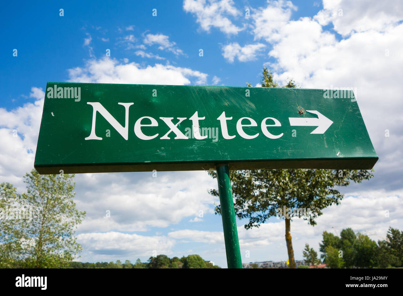 Golf direction hi-res stock photography and images - Alamy