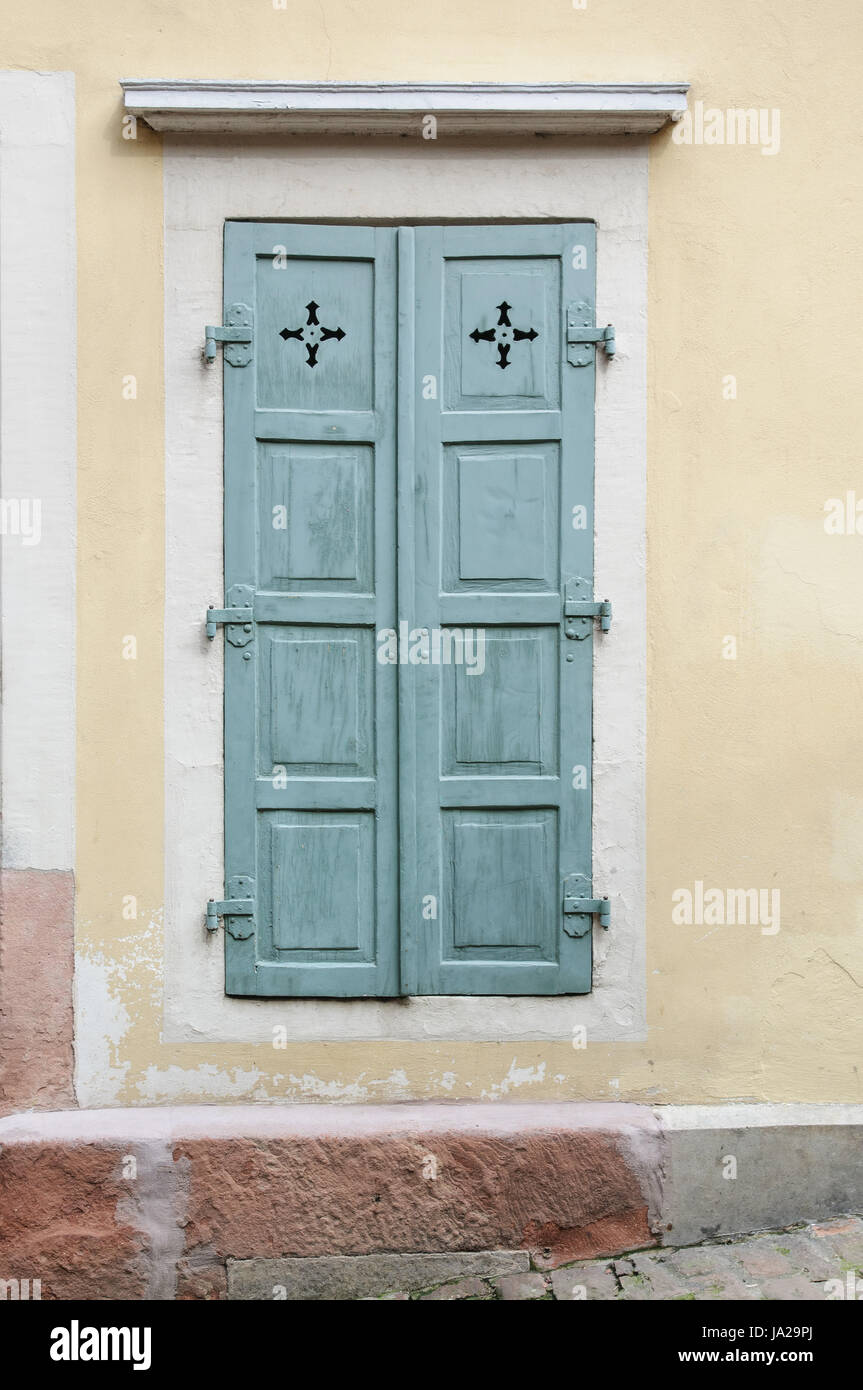 window, porthole, dormer window, pane, wood, shutters, shutter, house ...