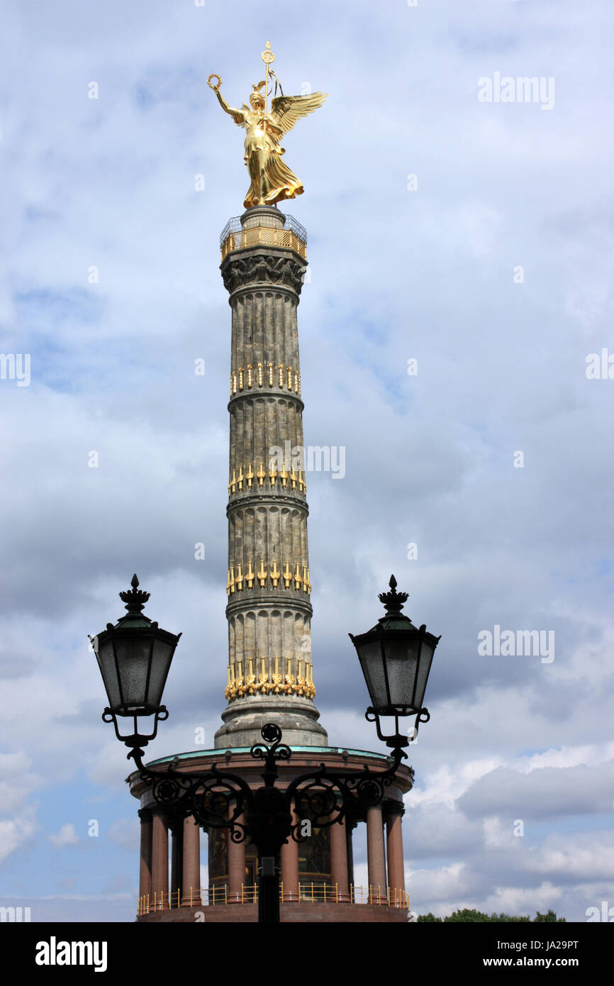 sightseeing, berlin, look-out, prussian, prussia, triumphal column ...