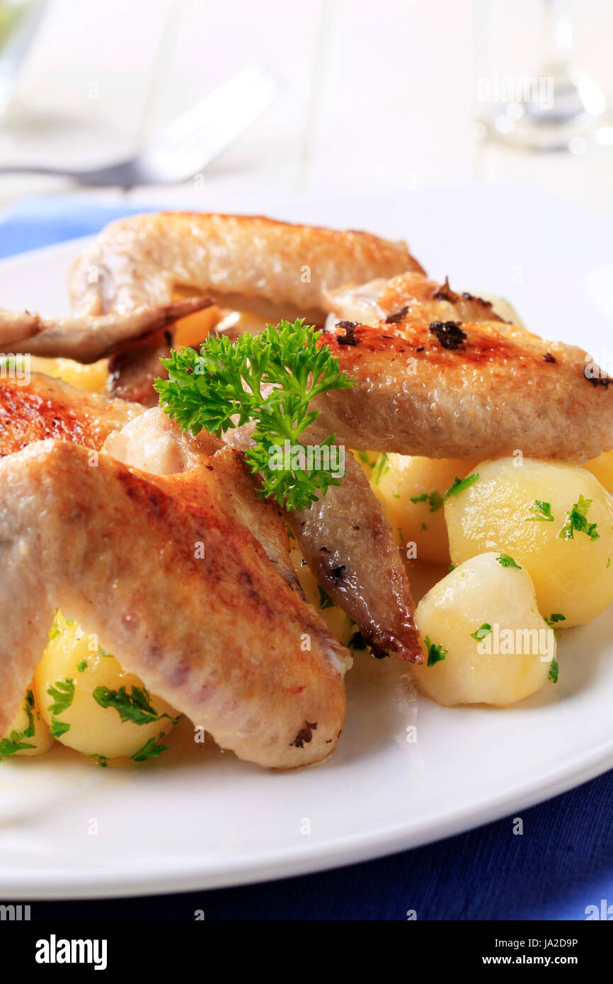 food, aliment, closeup, plate, poultry, dish, meal, boiled, chicken ...