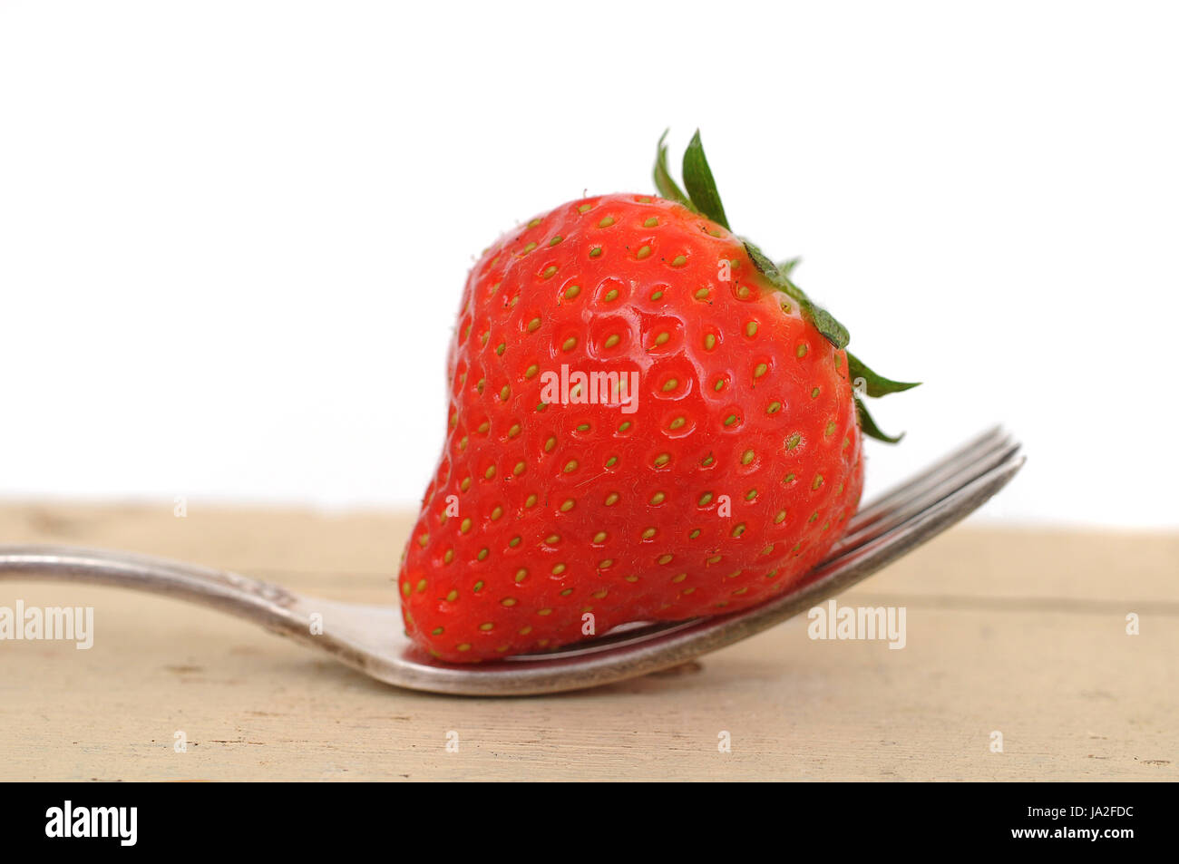fruit, fruity, fork, strawberry, juicy, berry, red, freshness, fruit ...
