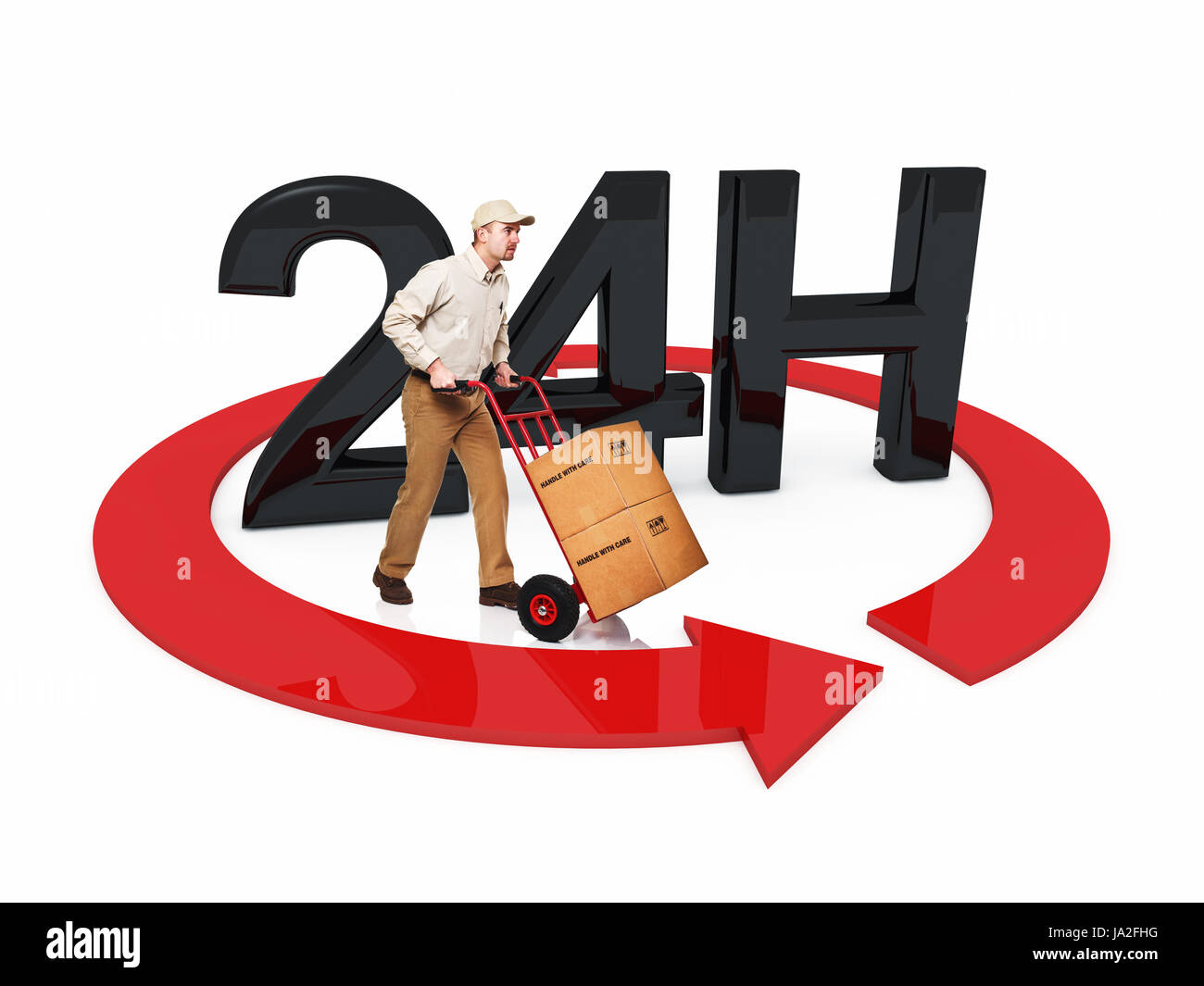 service, single, date, time, time indication, uniform, illustration ...