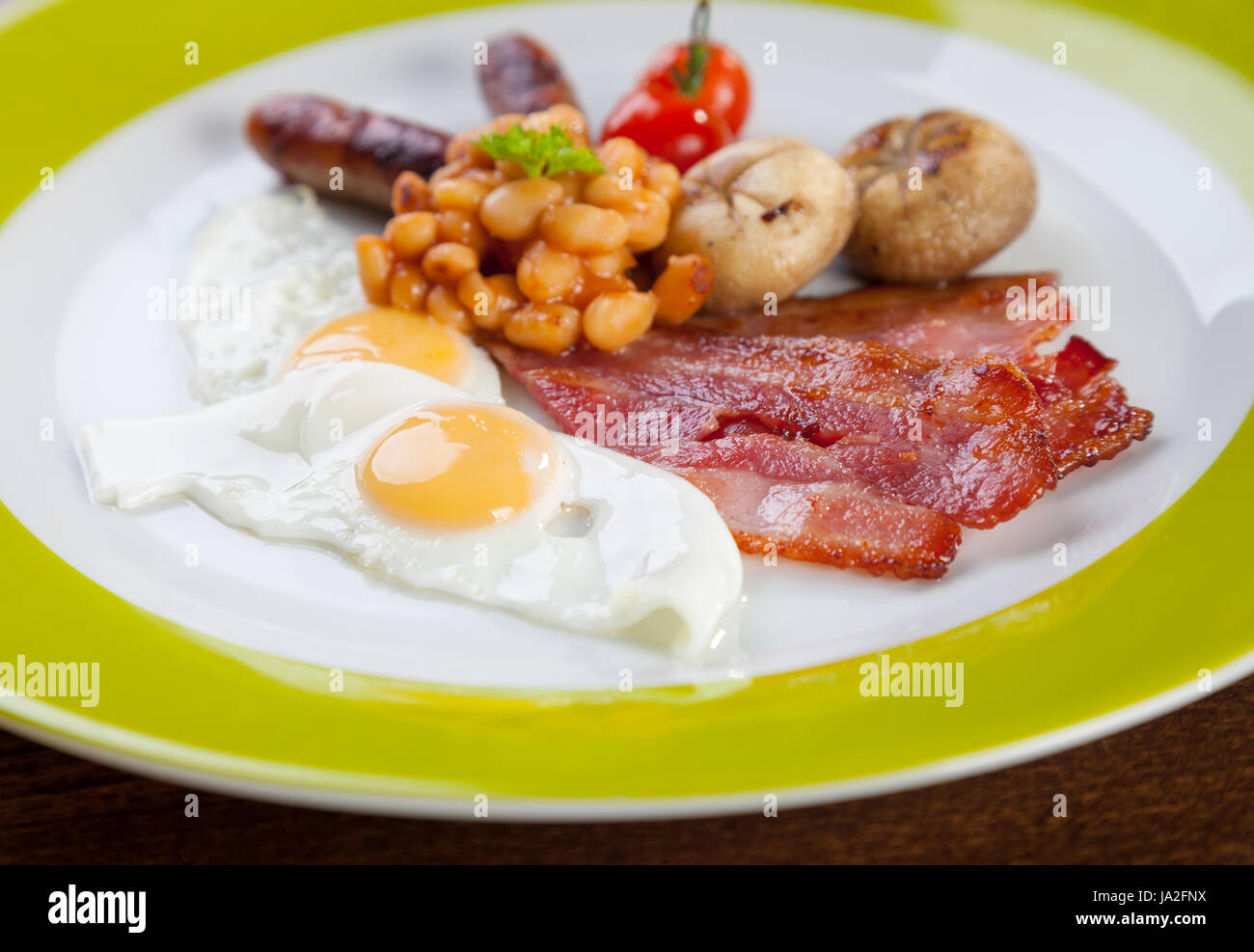 full, english, cooked, food, breakfeast, breakfast, food, aliment, hot ...