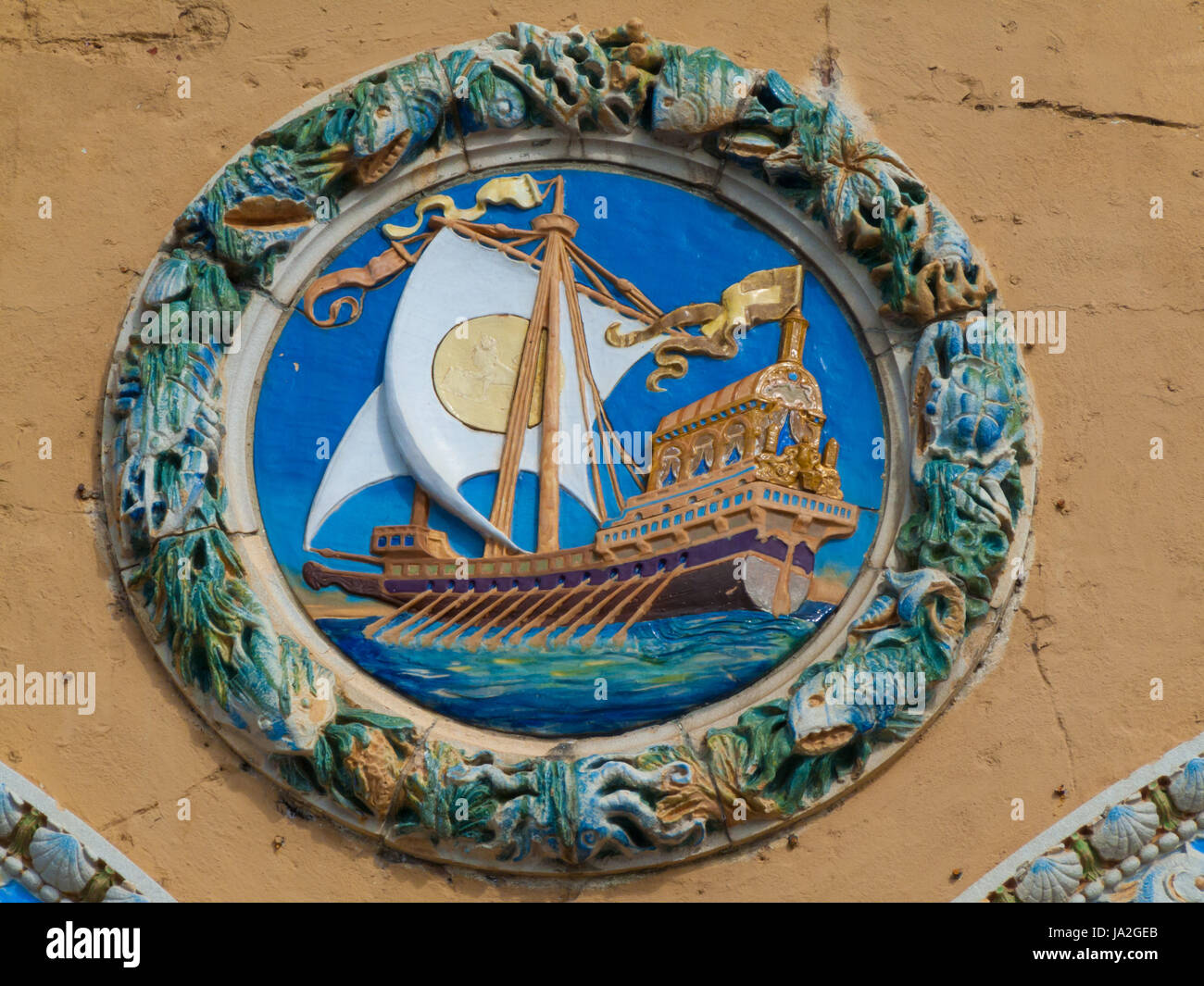 Stucco ornament hi-res stock photography and images - Alamy