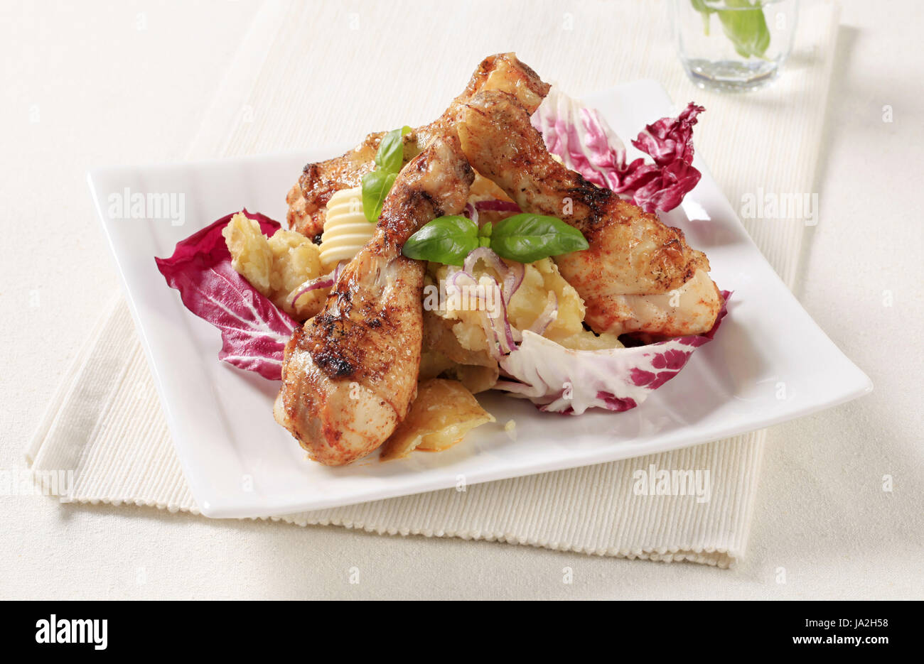 legs, food, aliment, closeup, plate, vegetable, onion, dish, meal ...