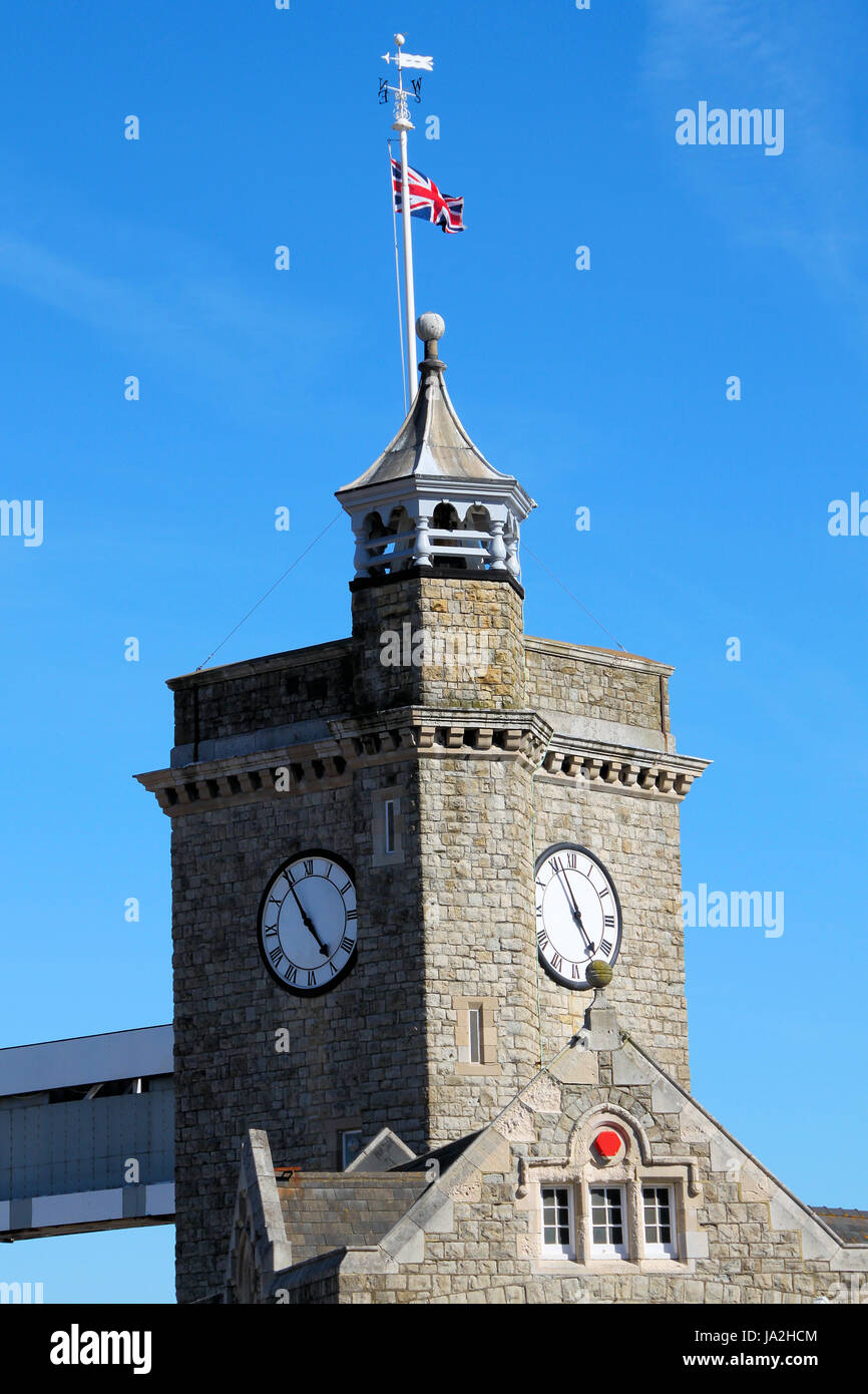 tower, historical, clock, england, clock tower, tower, historical ...