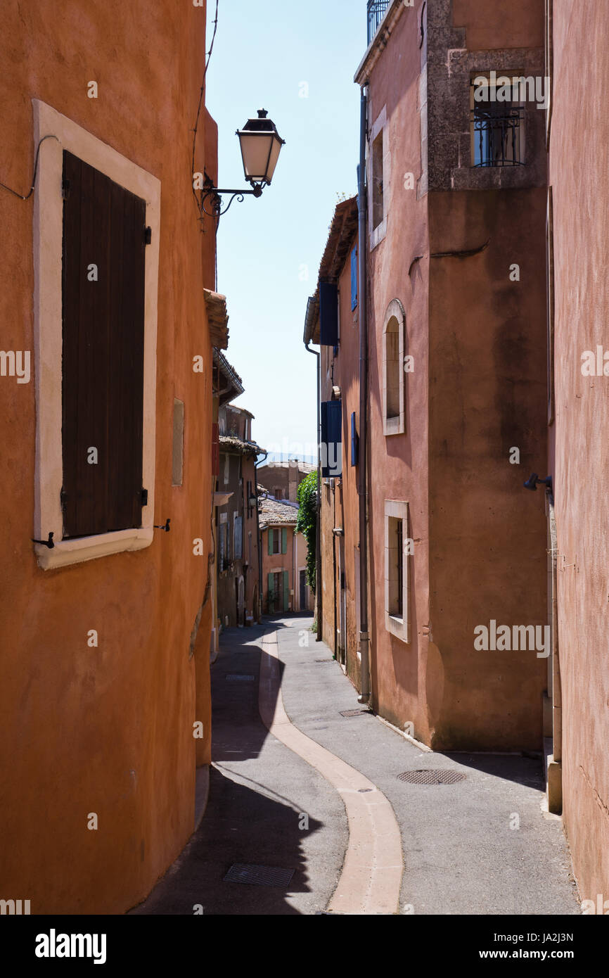 france, Southern France, Provence, street, road, house, building ...
