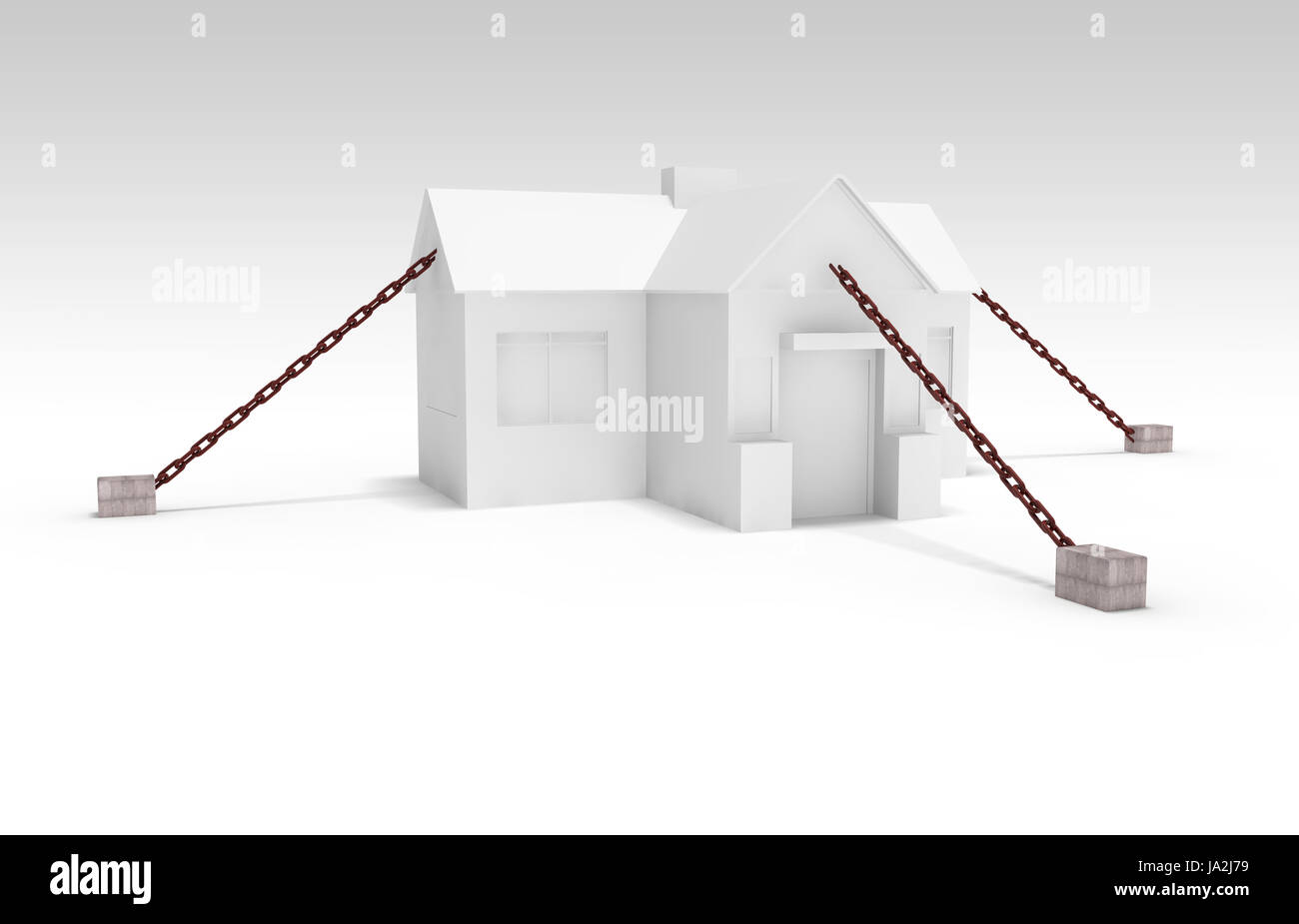 house, building, object, isolated, model, design, project, concept ...