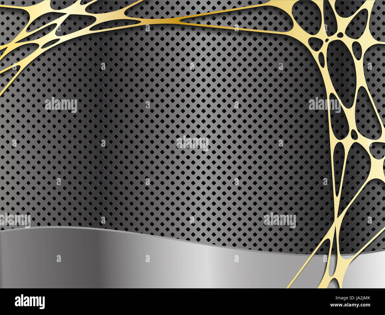 golden, metal, chromium, abstract, raster, backdrop, background, dark ...