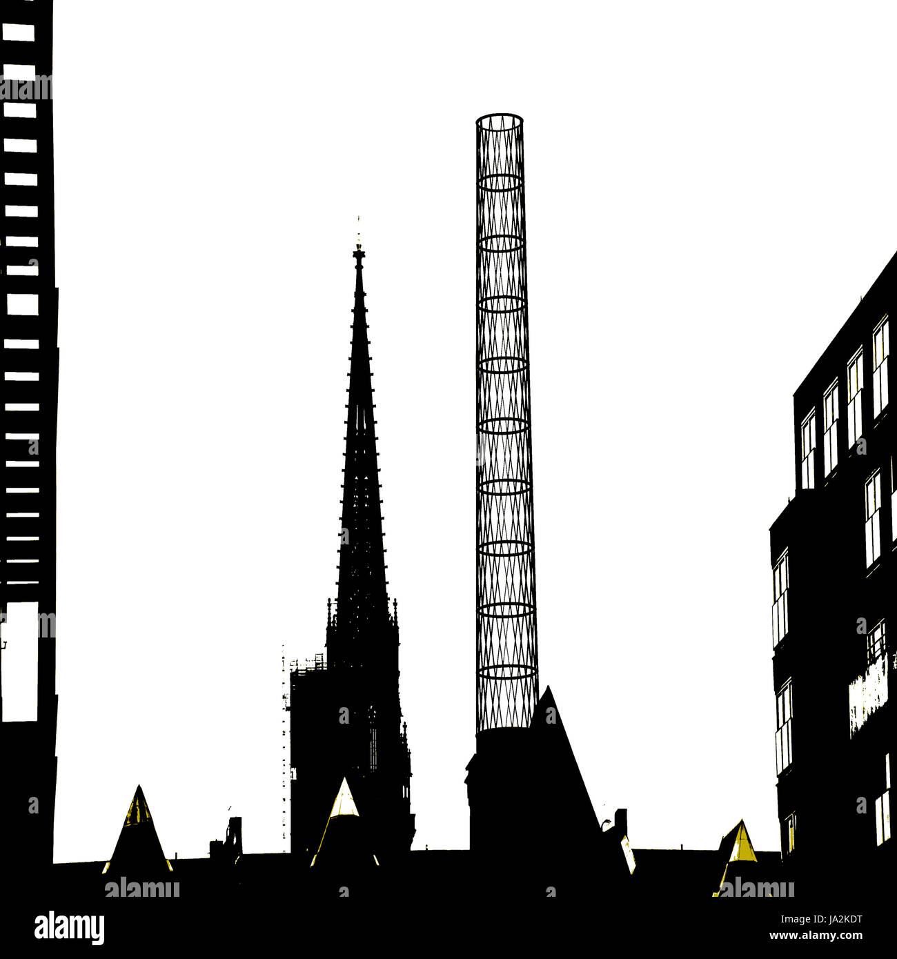 industry, power station, germany, german federal republic, boiler room ...