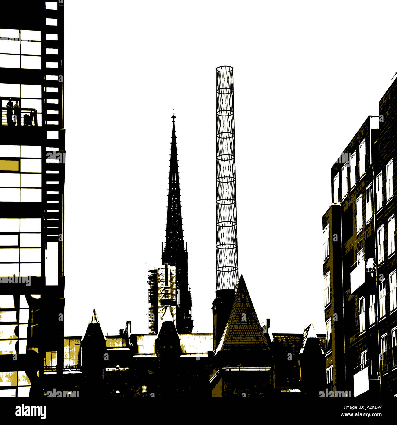 industry, power station, germany, german federal republic, boiler room ...