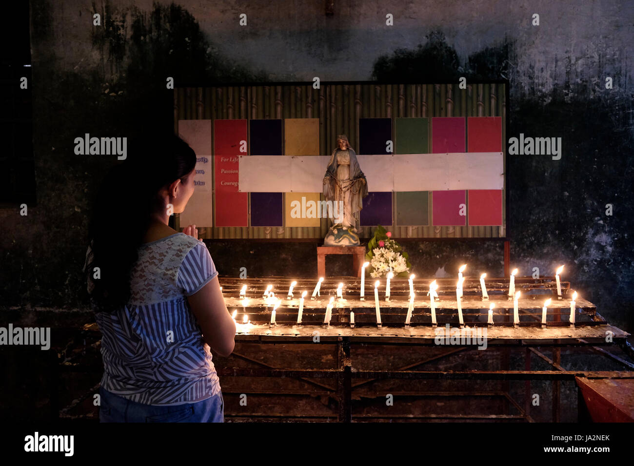 Filipino Praying High Resolution Stock Photography and Images - Alamy
