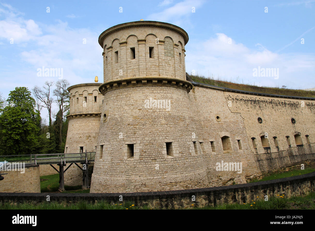 fortress, blockhouse, luxembourg, chateau, castle, tower, historical ...