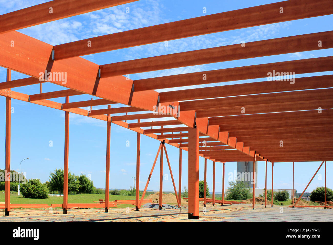 wood, beam, style of construction, architecture, architectural style ...