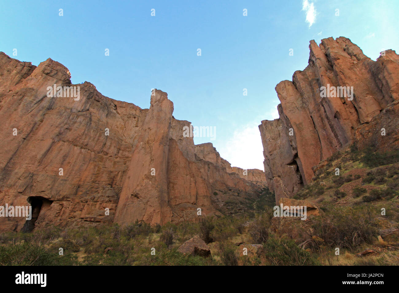 Buitrera Canyon, a climbing paradise in the Chubut valley, Patagonia ...