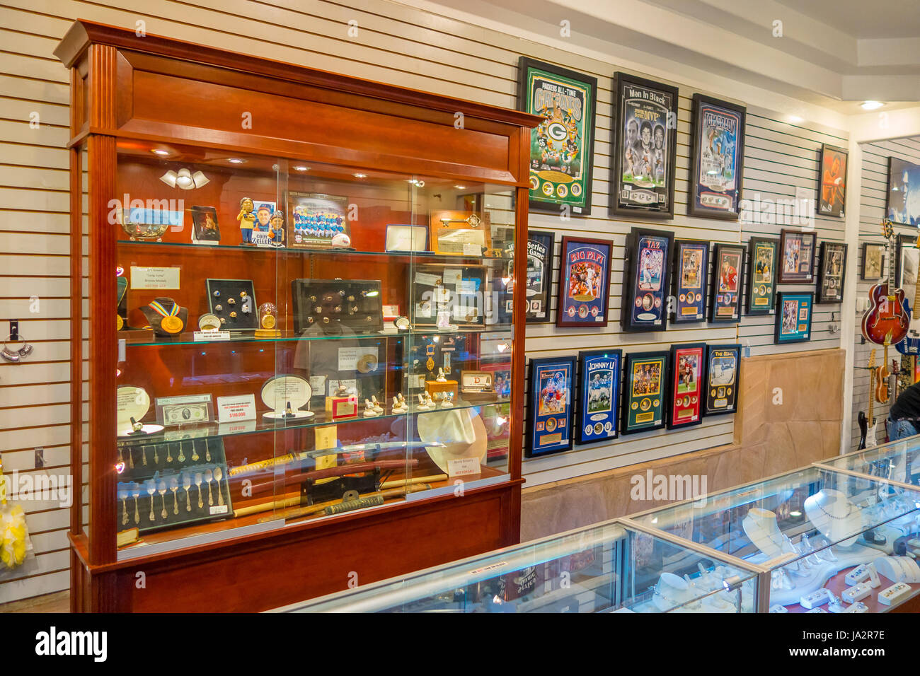 LAS VEGAS, NV - NOVEMBER 21, 2016: An unidentified people walking ...