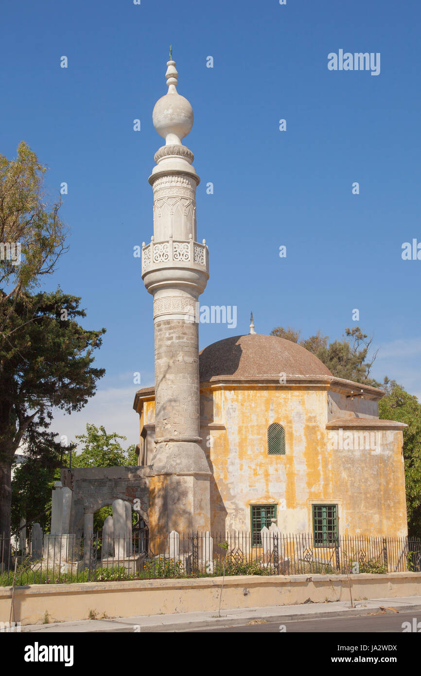 greece, sightseeing, mosque, tower, greece, sightseeing, location shot ...