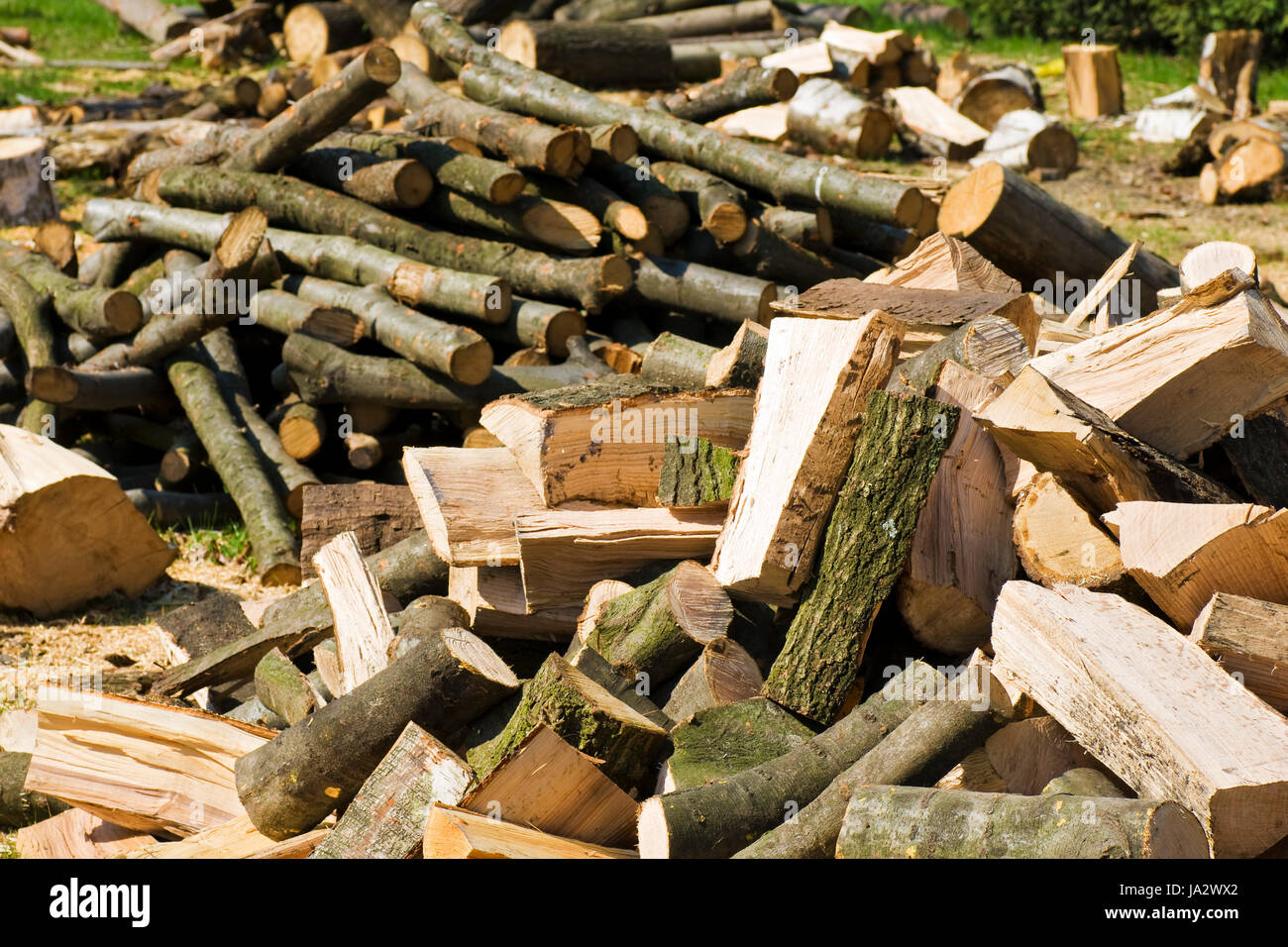 heat, fuel, firewood, heap, logging, log, pile, warmth, tree, wood ...