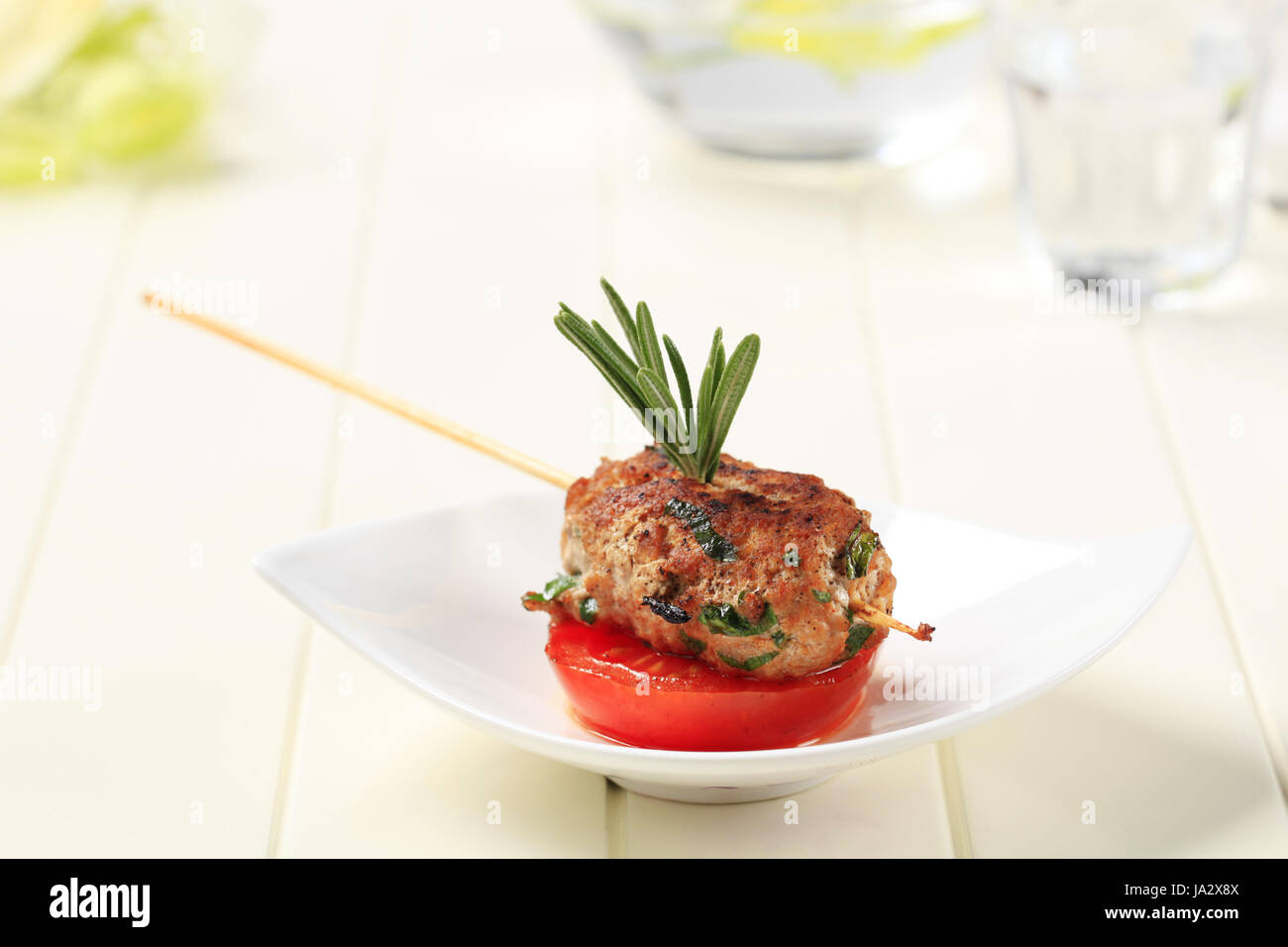 food, aliment, closeup, plate, grill, barbecue, barbeque, chicken ...