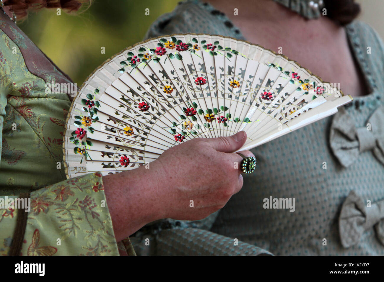 costume, fan, gloves, nobility, noble, historical, germany, german ...