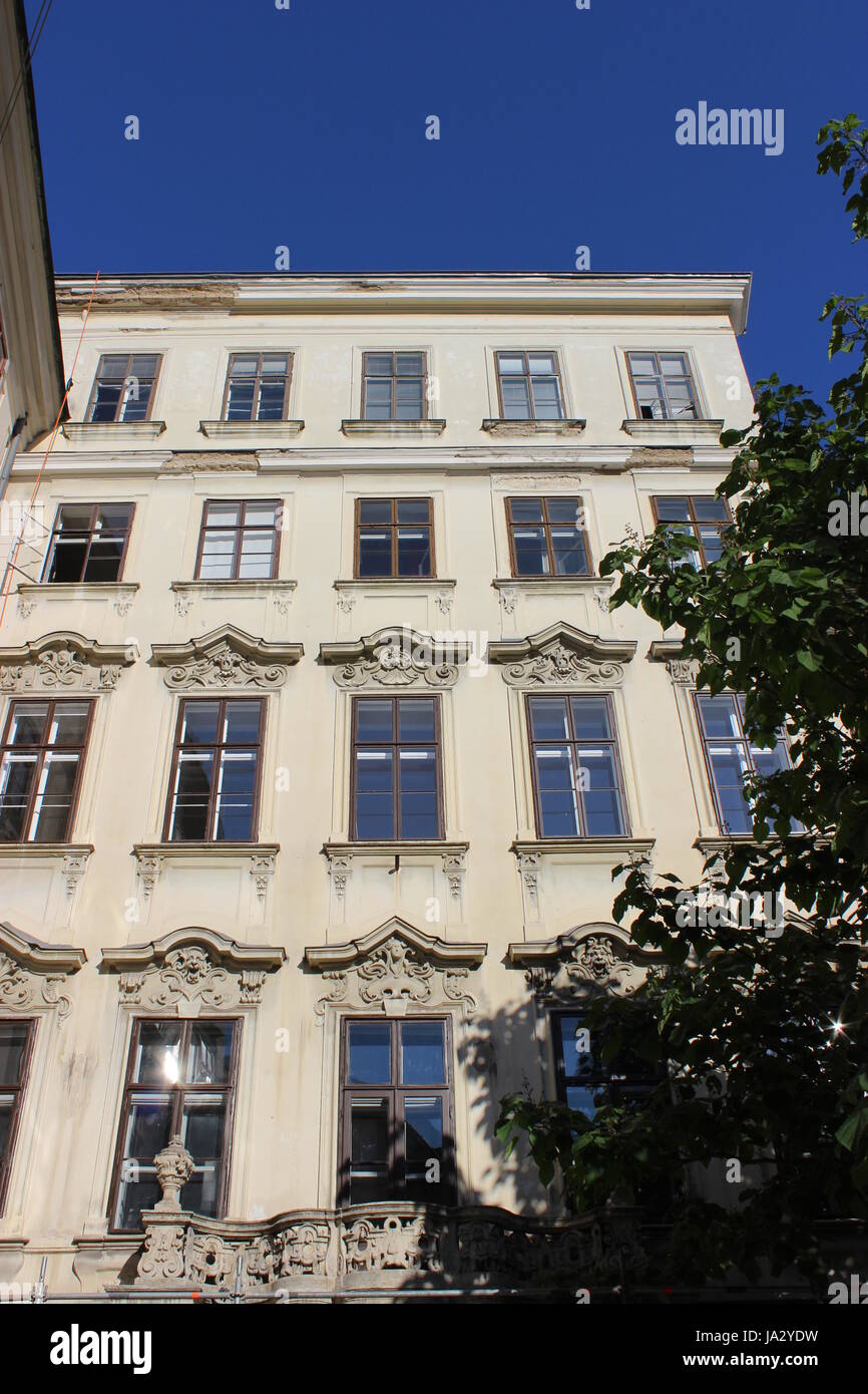 blue, house, building, travel, historical, protection of historic ...
