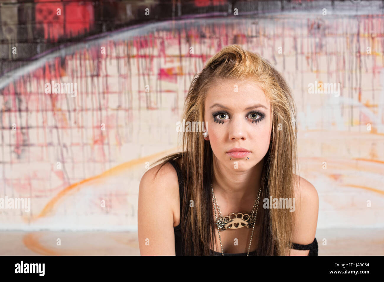 woman, single, lady, female, sad, person, blank, european, caucasian ...