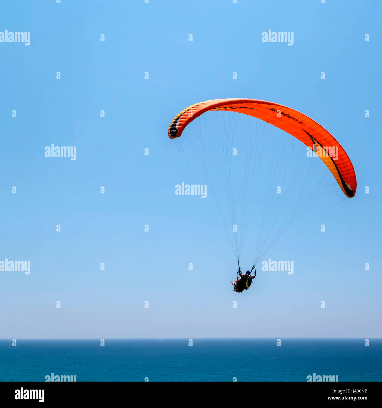 Paragliding in Israel Stock Photo - Alamy