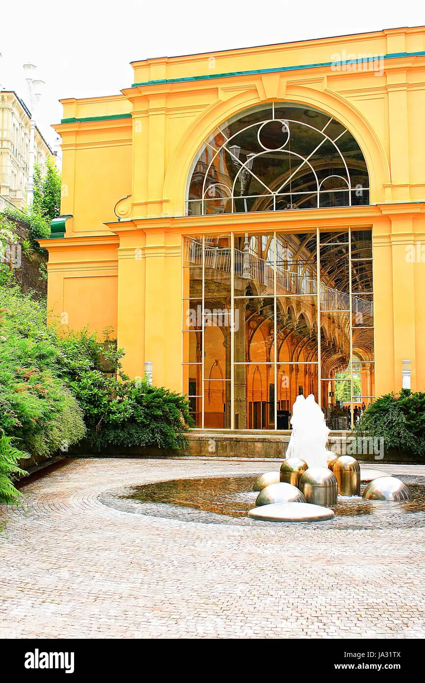 fountain, style of construction, architecture, architectural style ...