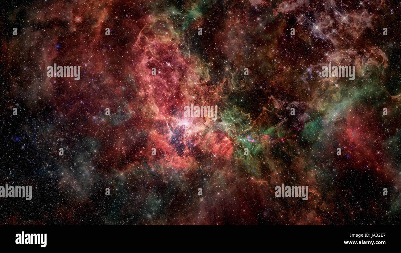 Galaxy in outer space. Elements of this Image Furnished by NASA Stock ...