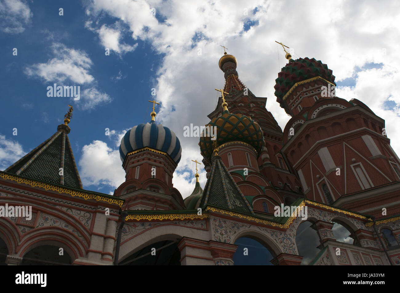 Moscow, Russia: view of Saint Basil's Cathedral, the world-famous ...
