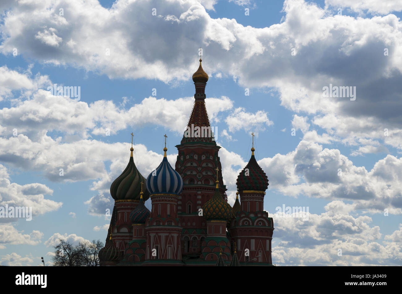 Moscow, Russia: view of Saint Basil's Cathedral, the world-famous ...
