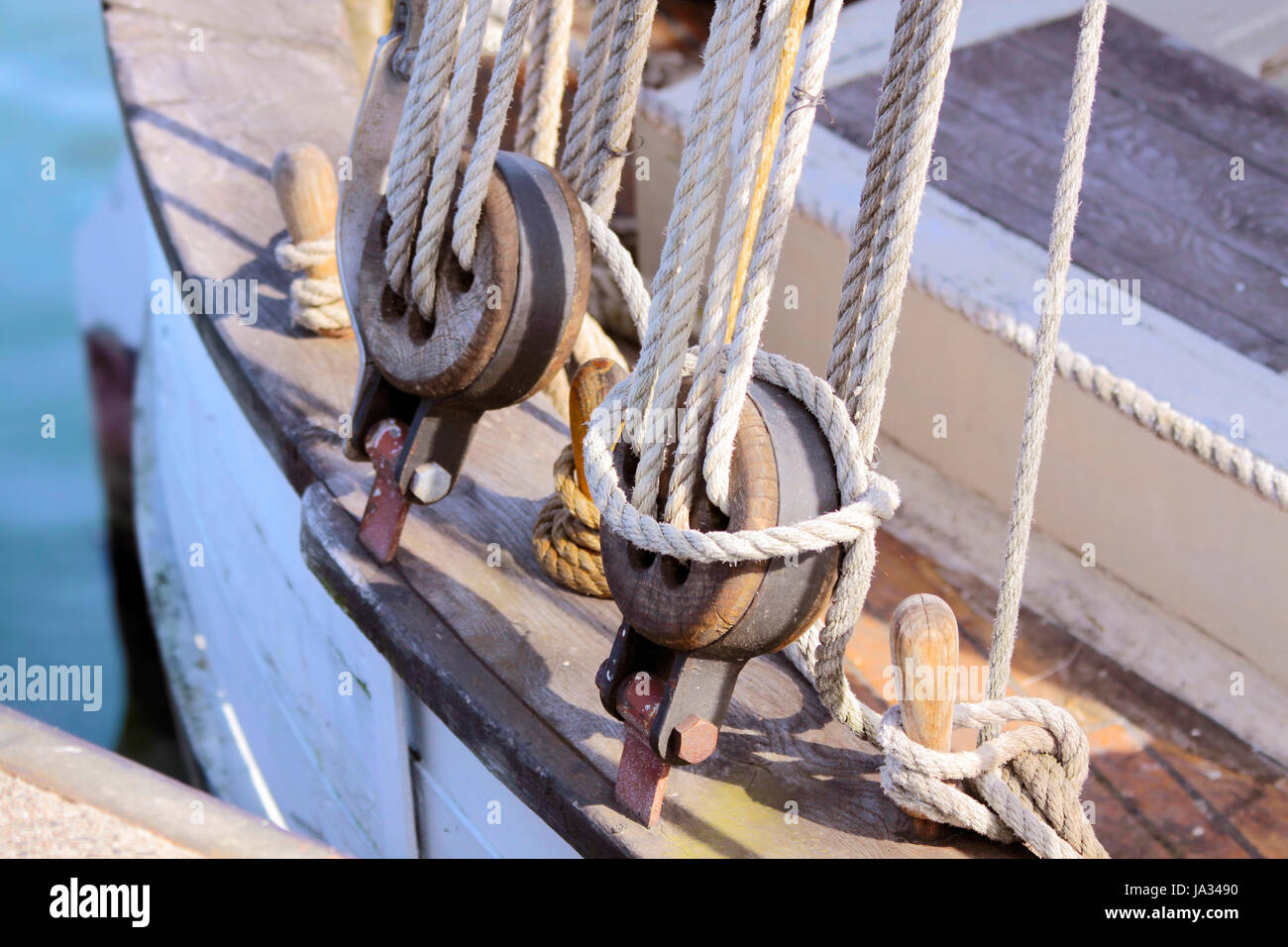 Old boat deck hi-res stock photography and images - Alamy