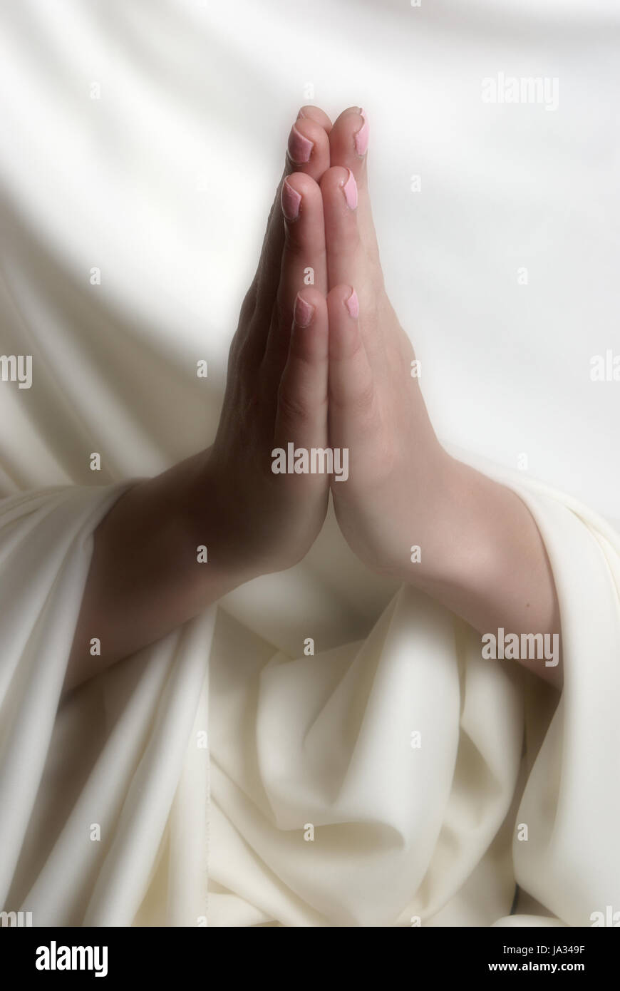 Praying hand gesture hi-res stock photography and images - Alamy