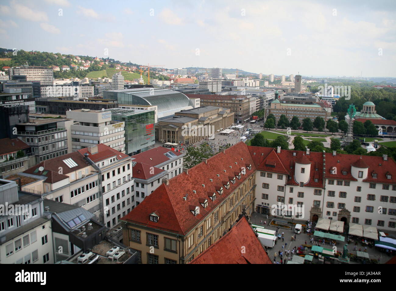 Schlossplatz Aerial High Resolution Stock Photography and Images - Alamy