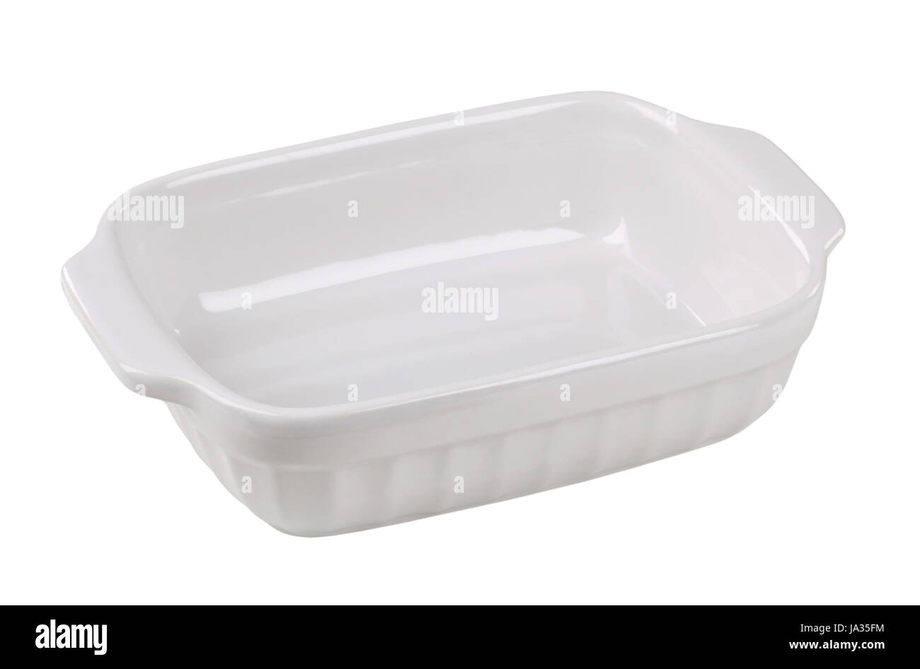 object, isolated, rectangular, china, one, empty, porcelain, cutout ...