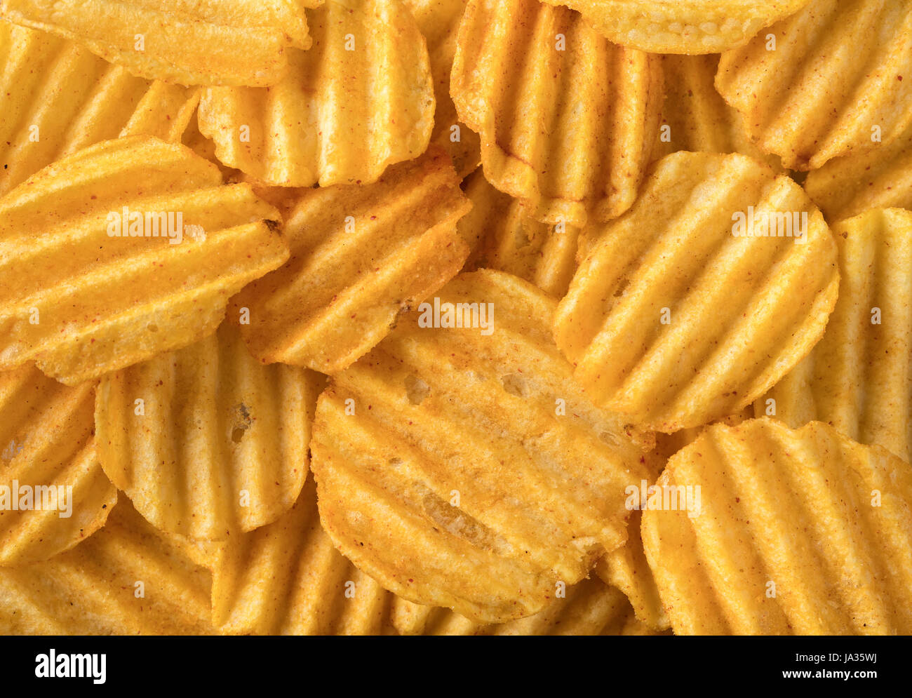abstract background of potato chips food texture Stock Photo - Alamy