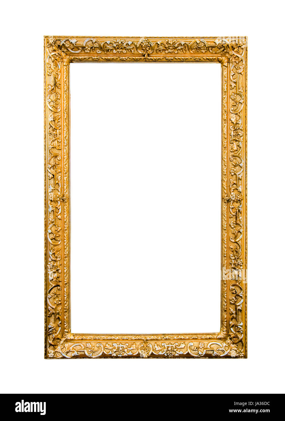 object, detail, art, isolated, antique, baroque, painting, blank ...