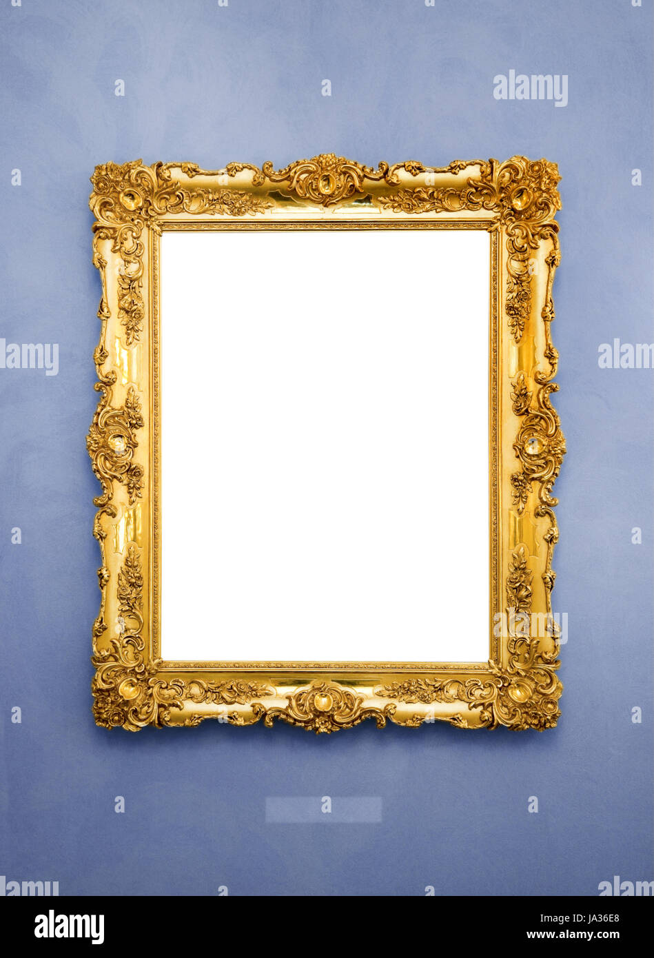 blue, object, detail, art, antique, baroque, painting, blank, european ...