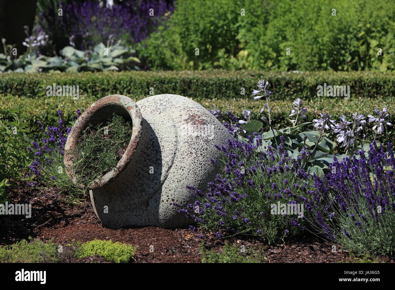 garden, jug, deco, decoration, gardens, amphora, vase, garden, jug ...