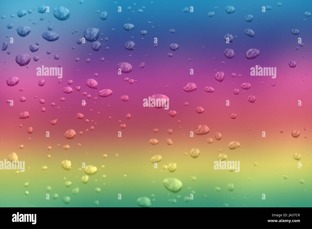coloured, colourful, gorgeous, multifarious, richly coloured, raindrop ...