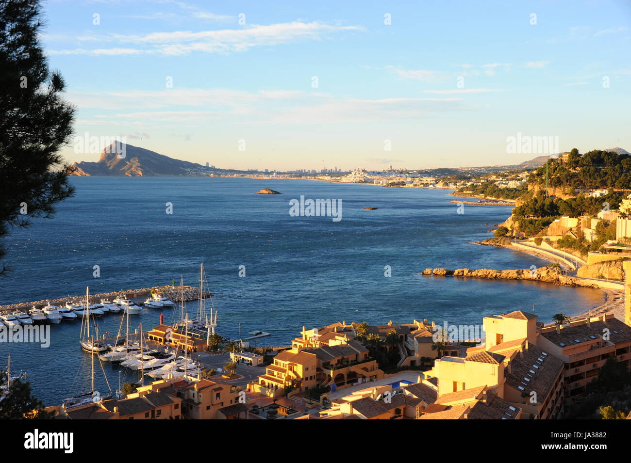 spain, community, village, market town, blue, houses, relaxation ...