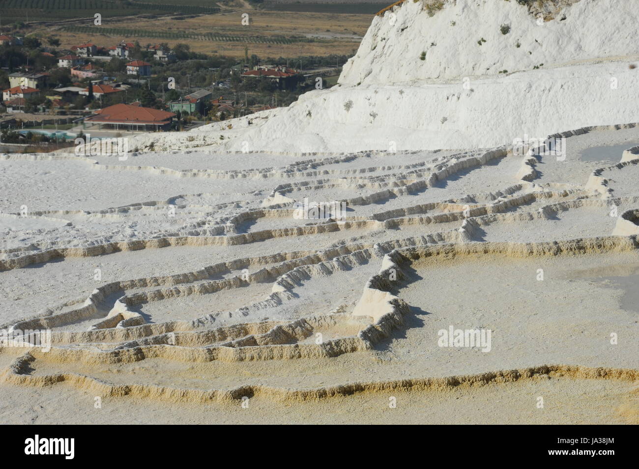 turkey,pamukkale,hot springs,limestone terraces Stock Photo - Alamy