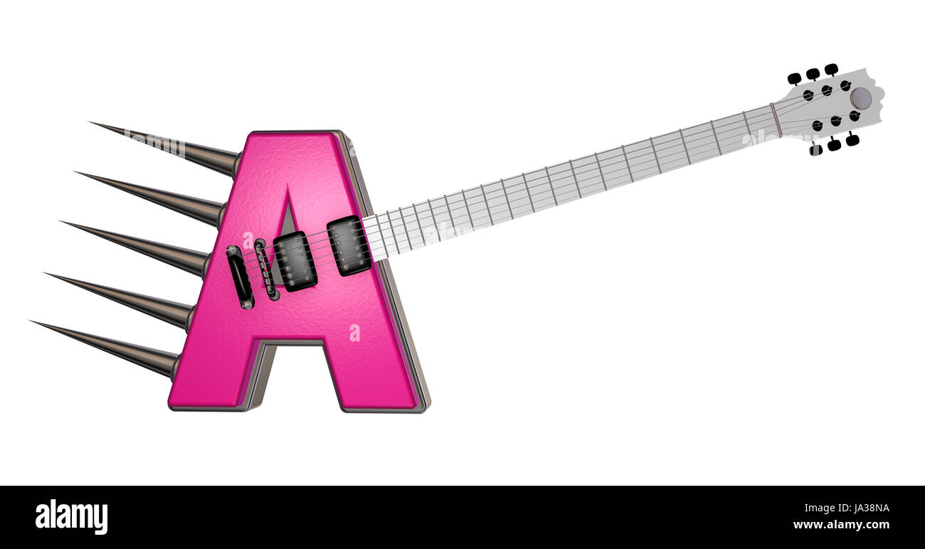 Techno guitar hi-res stock photography and images - Alamy