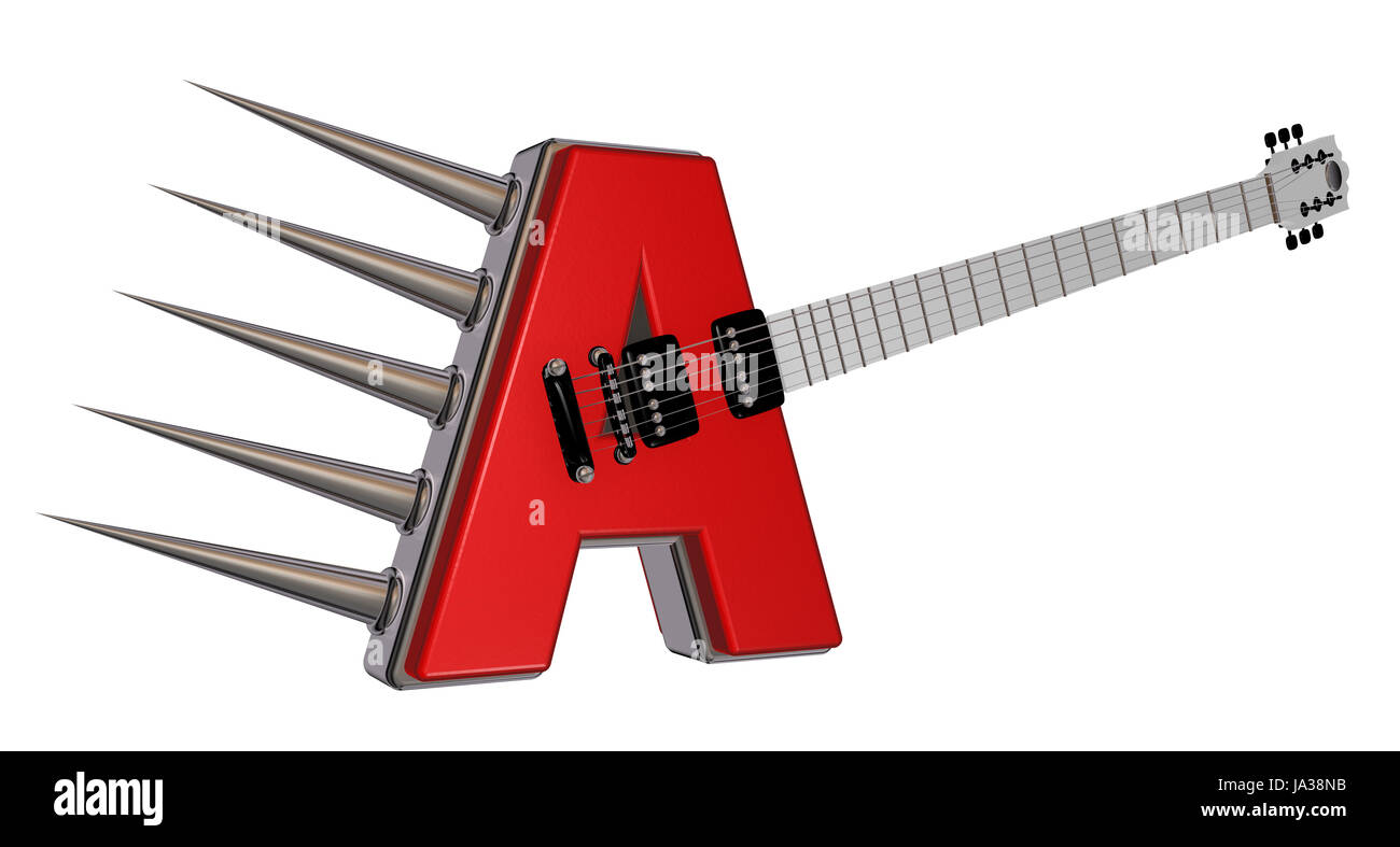 Techno guitar hi-res stock photography and images - Alamy