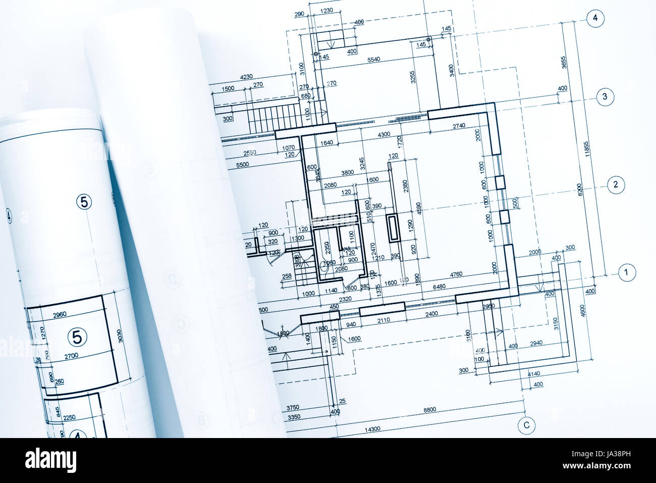 Flat floor plan hi-res stock photography and images - Alamy